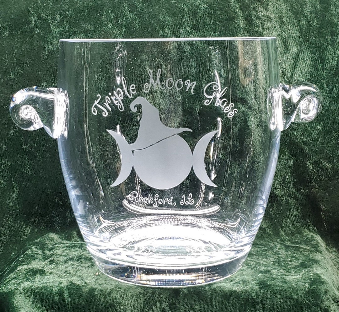 Custom Crystal Ice Bucket, 7