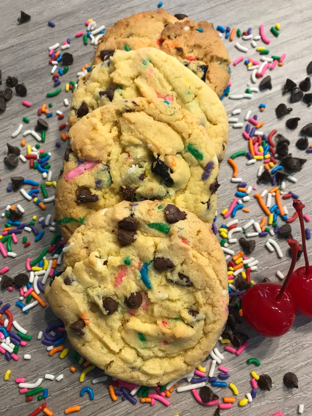 Banana Split Cookies - Etsy