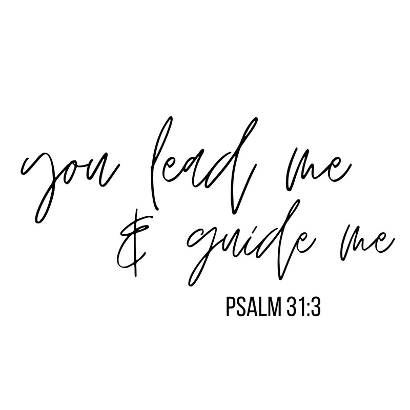 Lead Me Guide Me - Etsy