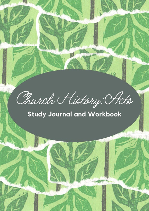 Acts Bible Study Journal - Etsy