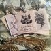 LOVELY Gift Tags French Country Glitter ~ FRENCH Market 8 - Etsy