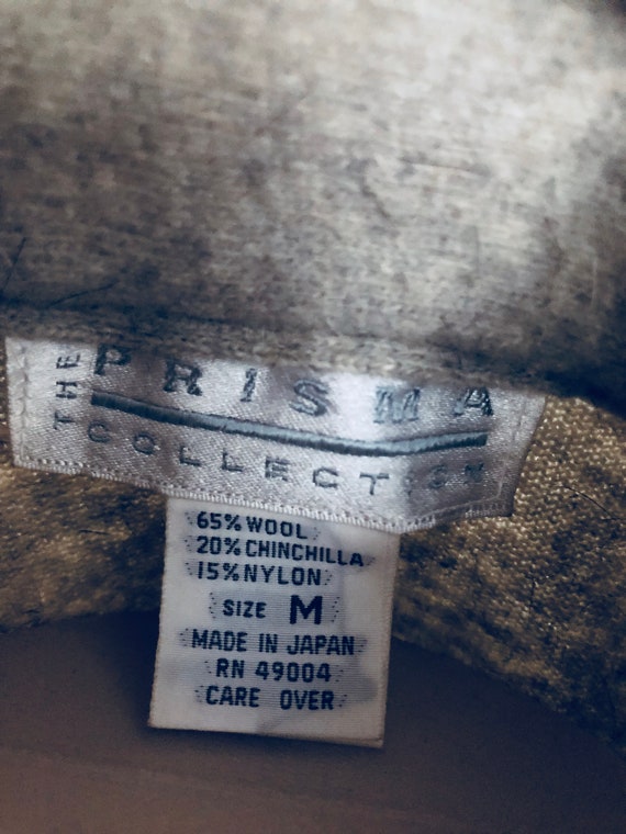 Vintage 1987 The Prisma Collection Grey Chinchilla an… - Gem