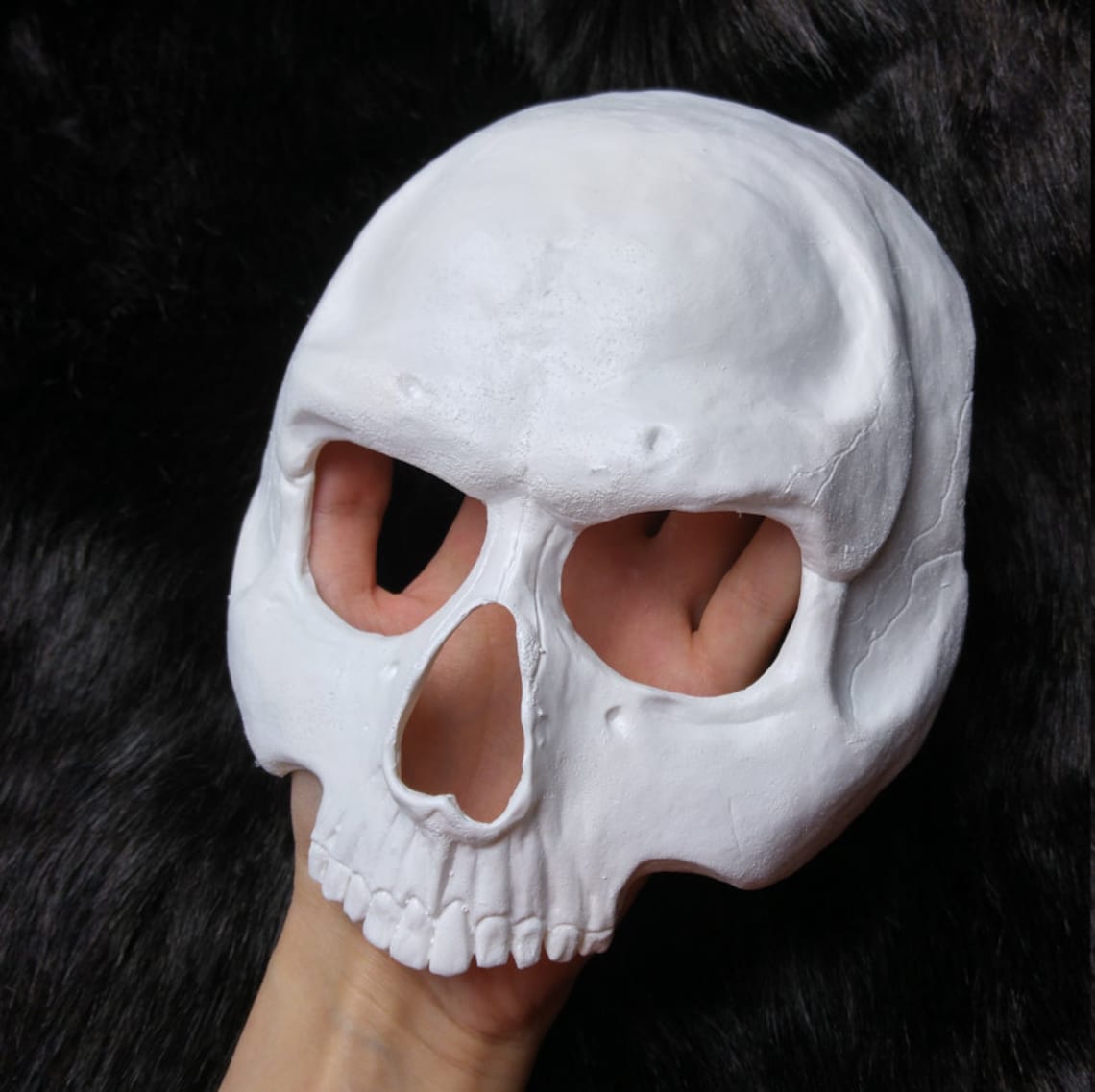 Unpainted Skull Mask Blank Cast Resin Skull Skeleton Mask - Etsy