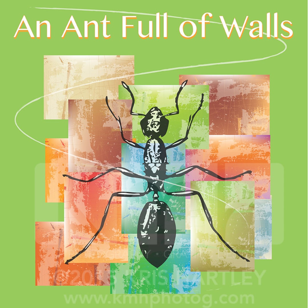 Instant Download Ant Art Print Ant Wall Art Ant Art Print Multi-colored ...