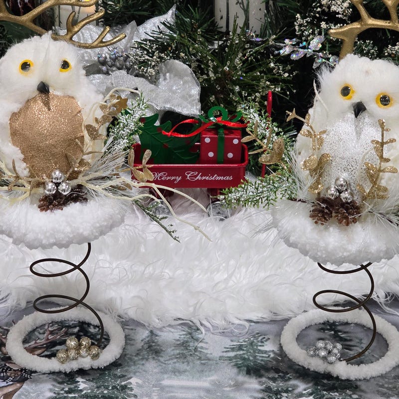 Owl Tree Topper - Etsy