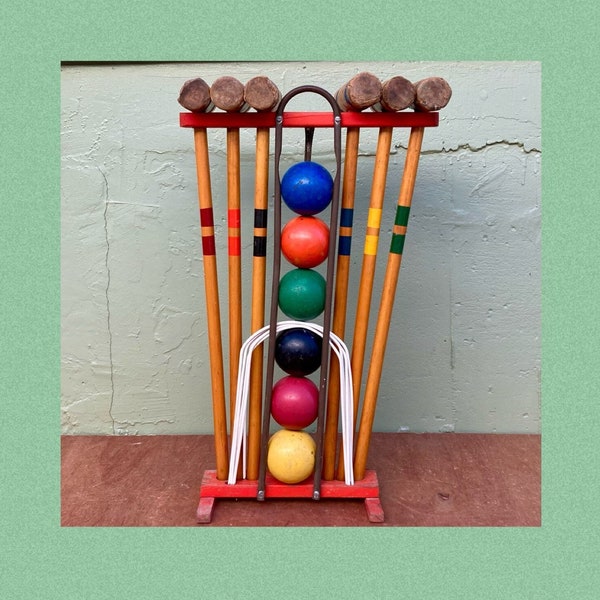 Croquet Set - Etsy
