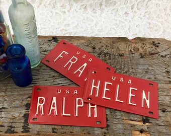 Bicycle Name Tag - Etsy