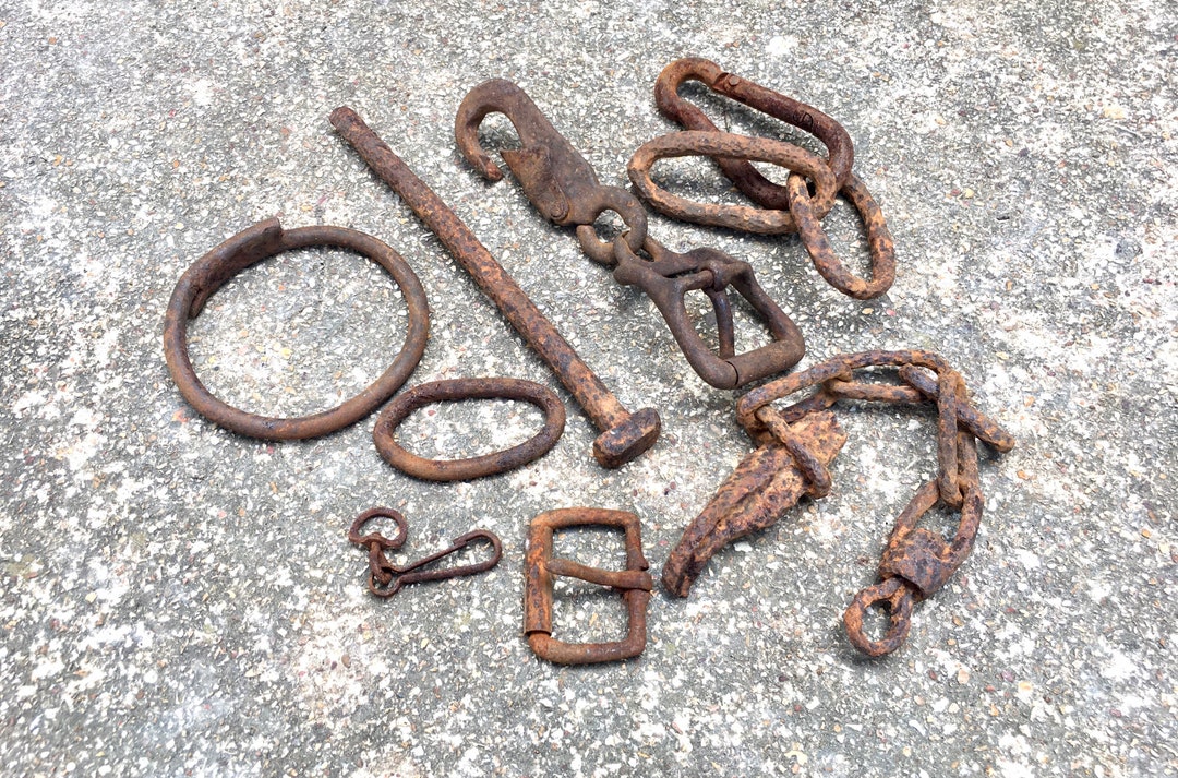 Industrial Rusty Iron Scrap — Vintage Urban Steampunk Supply ...
