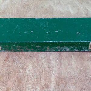 Industrial Green Metal Box — Vintage S-K Wayne Socket Set Tool Box ...