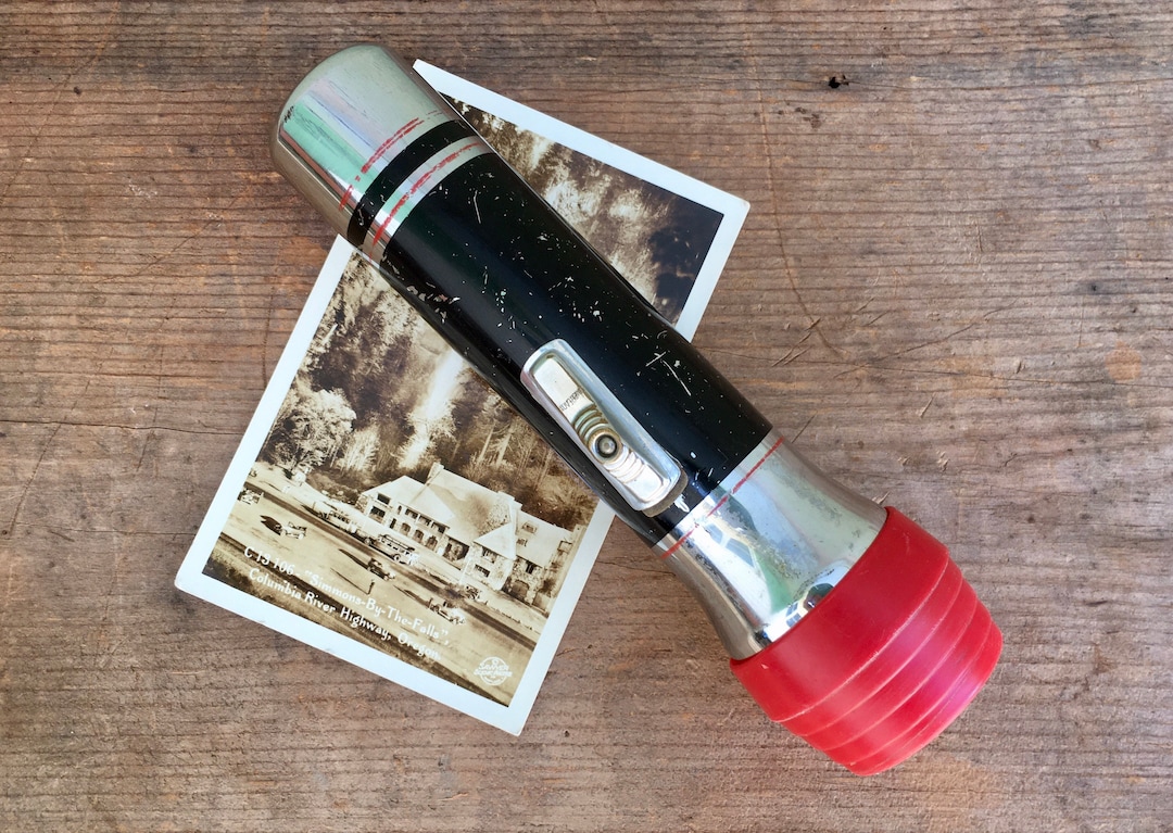 Antique Collectible Flashlight — Vintage EVEREADY Stainless Steel Flashlight - Etsy