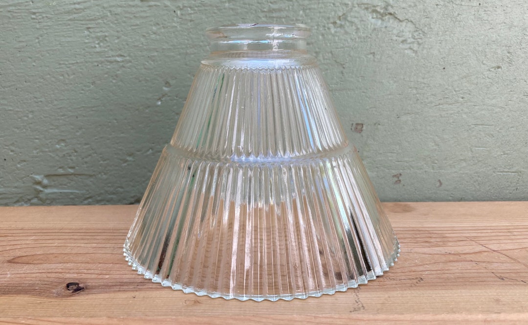 Light Fixture Cover — Clear Glass Replacement Globe — Vintage ...