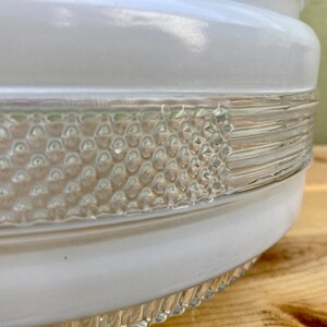 Antique Light Fixture Cover Vintage Replacement Globe Mid Century Retro ...