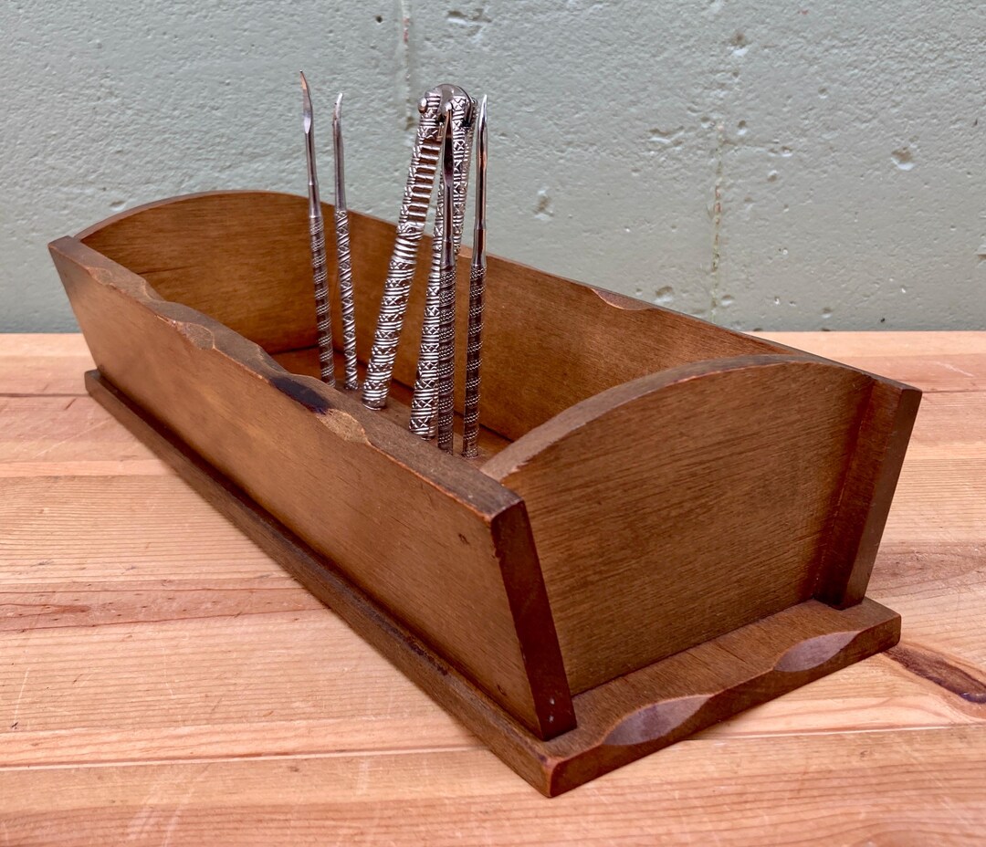 Vintage Nutcracker Dish Rectangular Wooden Nut Box Holiday Centerpiece Nut Cracker Tray - Etsy