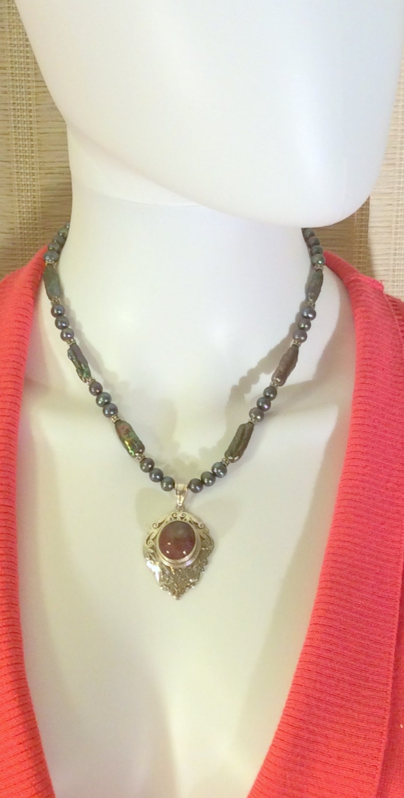 18 or 24 Star Ruby or Sapphire Pendant Necklace. Lacy | Etsy