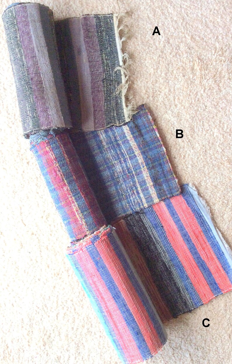 Handwoven Cotton Bali Ikat Thread Dyed Runner Long Narrow - Etsy