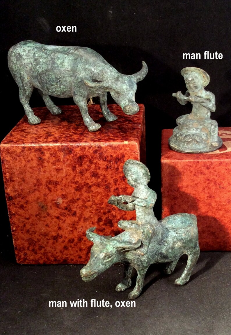 Choice of 10 Primitive Bronze Sand Cast Animals. Ox Turtle - Etsy