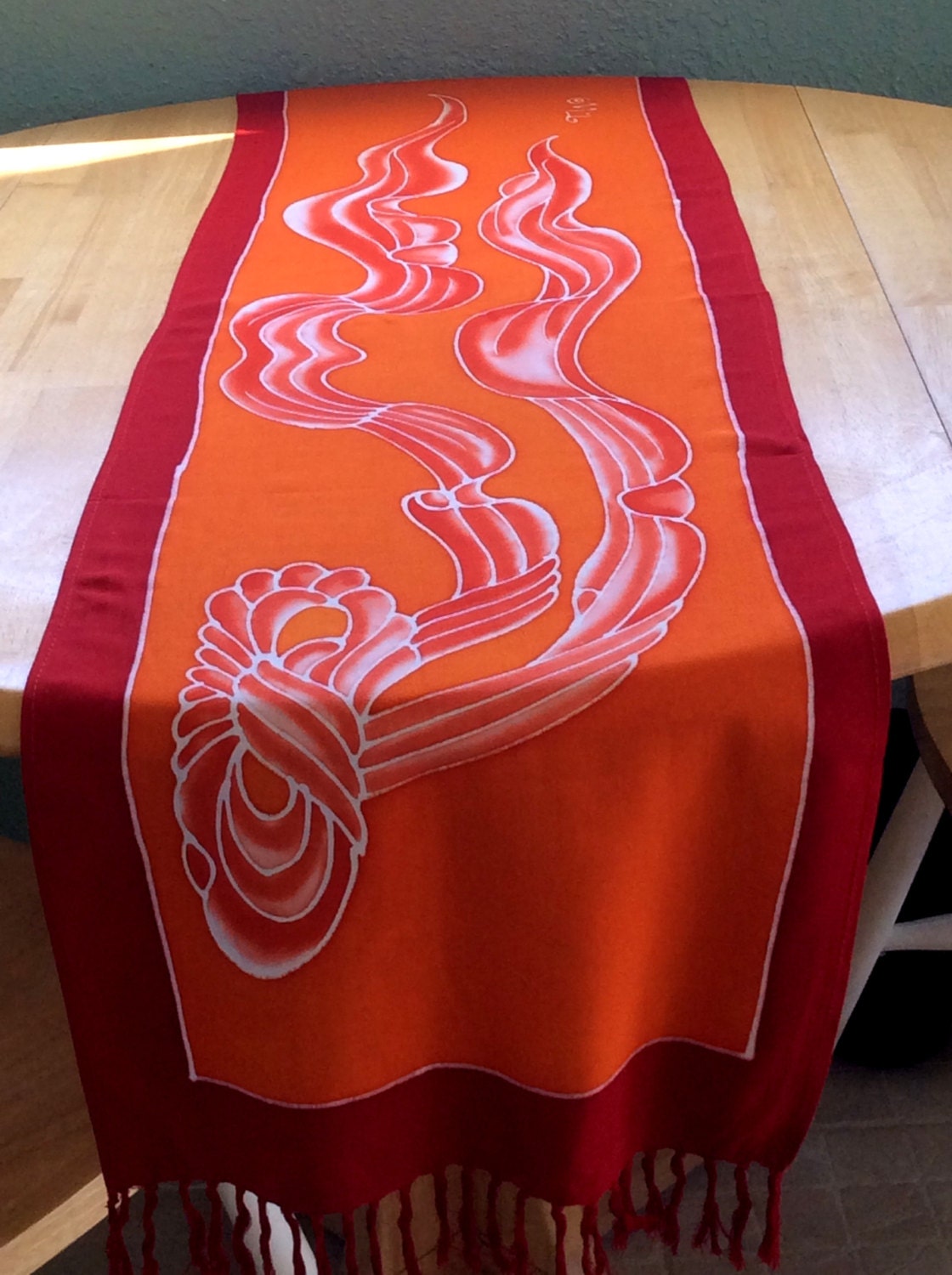 Table Runner or Wall Hanging. Tibetan Sacred Offering Scarf | Etsy