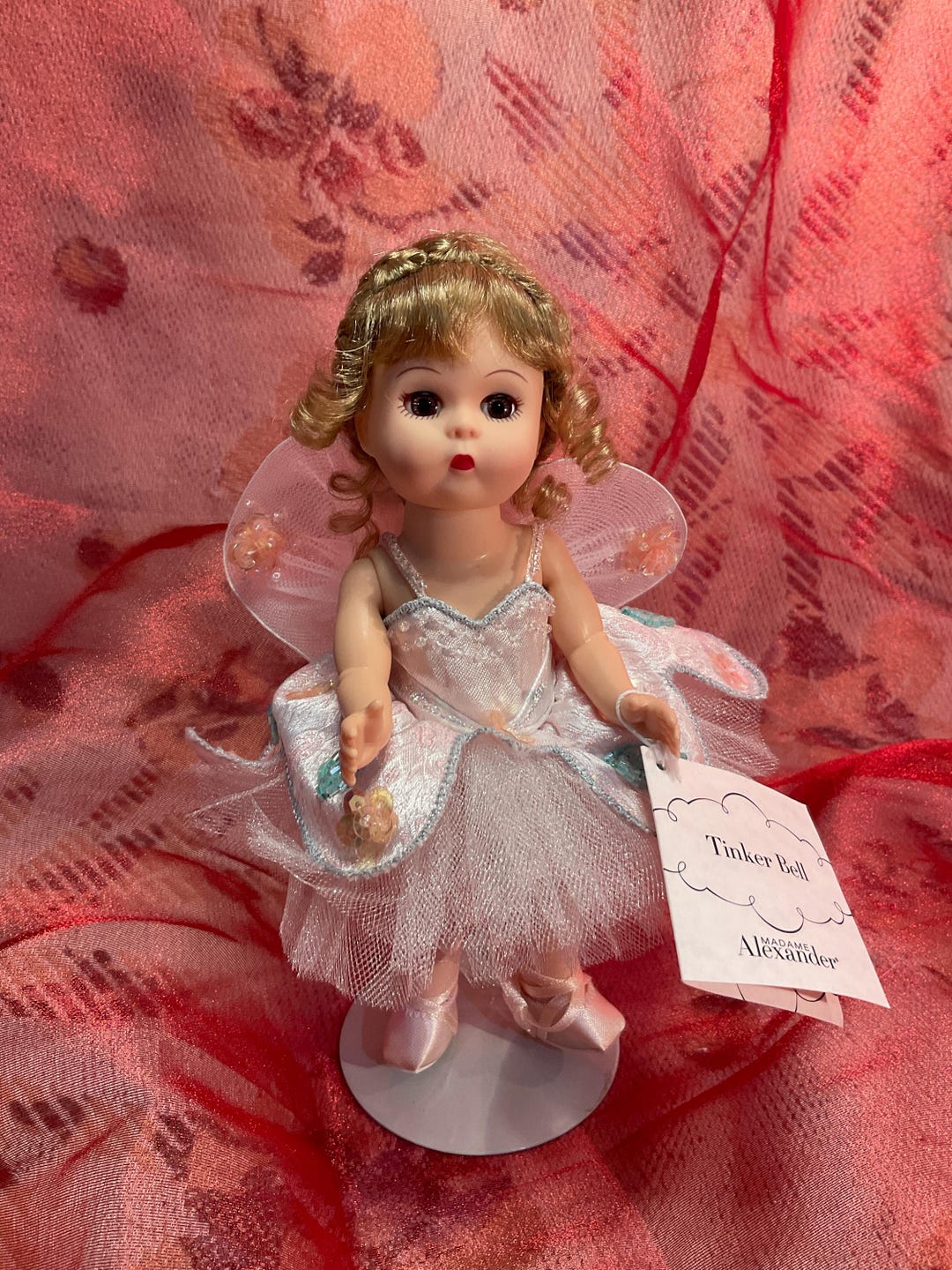 Tinker Bell in White, Doll, 8" Madame Alexander, Vintage Free Shipping ...