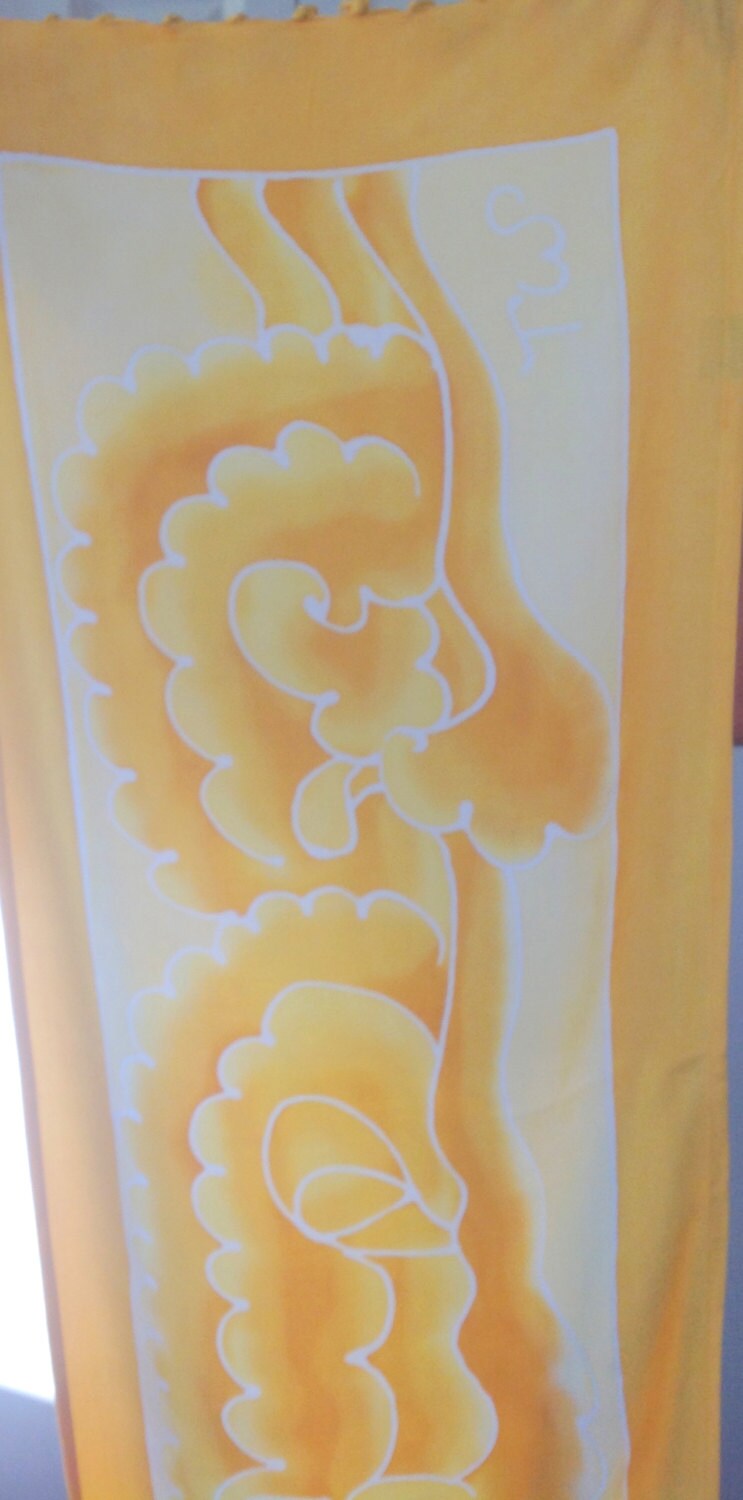 Tibetan Buddhist Sacred Cloud Design Handpainted on a 60 Inch | Etsy