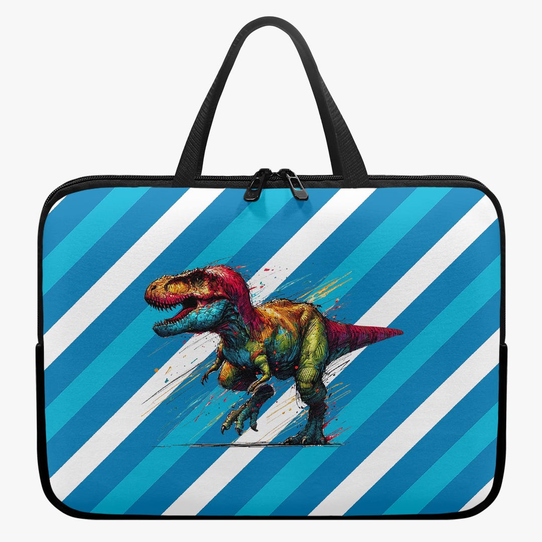 MacBook Sleeve T-rex Surreal Design - Dinosaur Laptop Cover - Jurassic ...