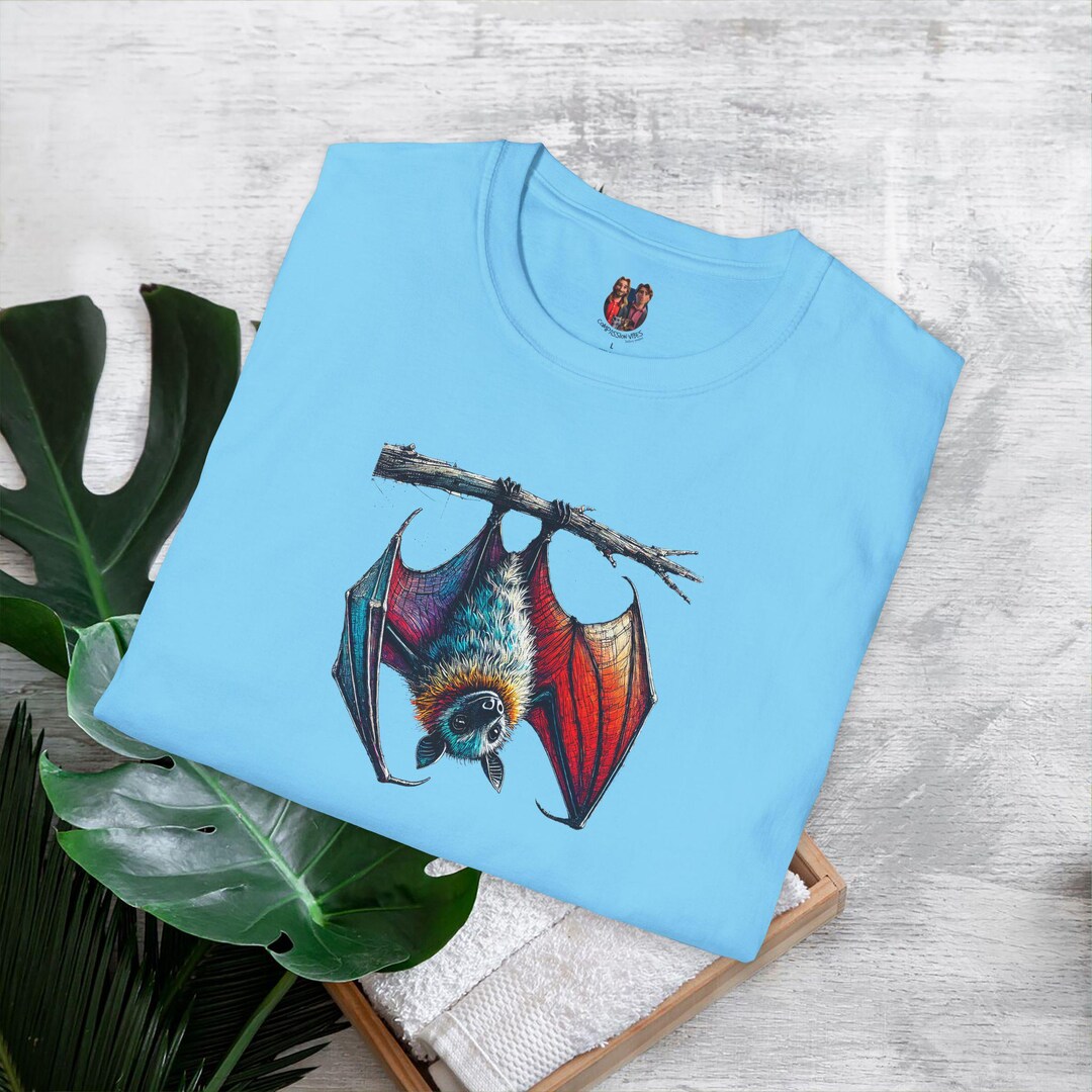 Stylish Bat Tshirt Original Animal Outfit for Creative Souls - Etsy