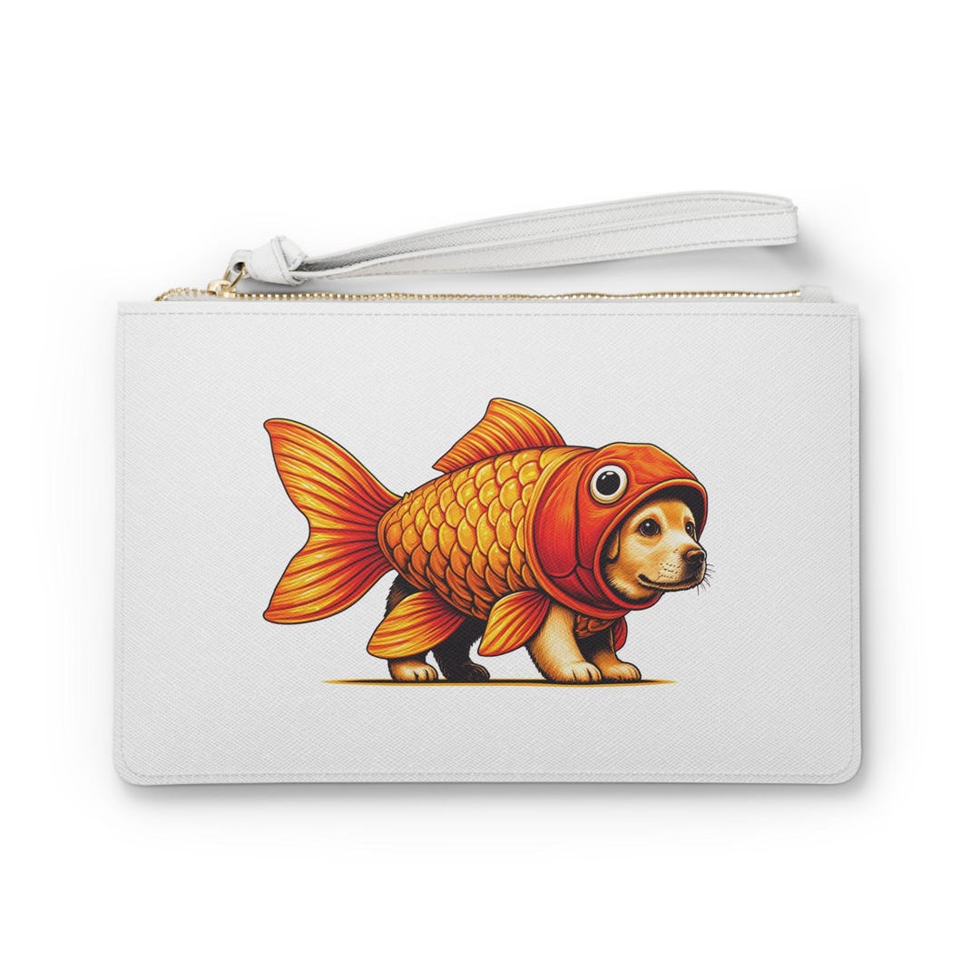 Funny Clutch Bag Dog Fish Costume Evening Bag Dog Purse Pet Lover ...
