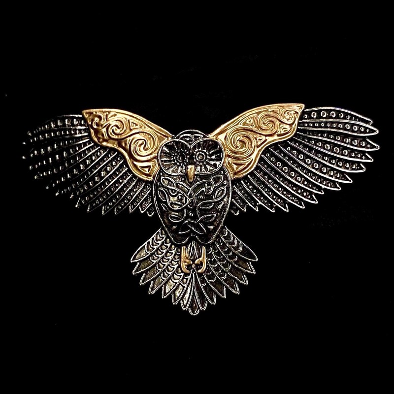 Owl Hair Clip - Etsy