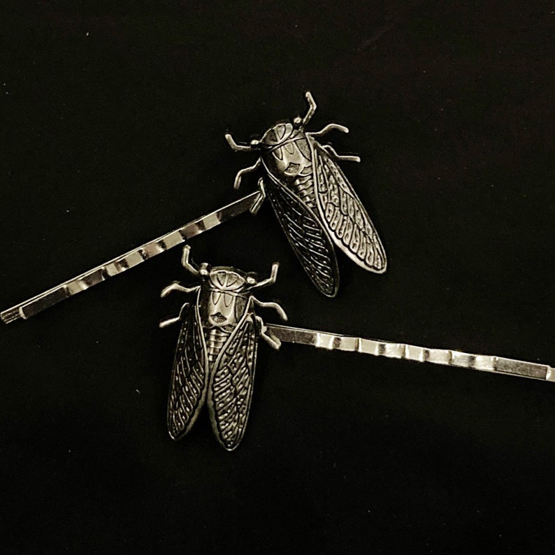 Insect Hair Pins Insect Jewelry Cockroach Hair Pins Fly - Etsy