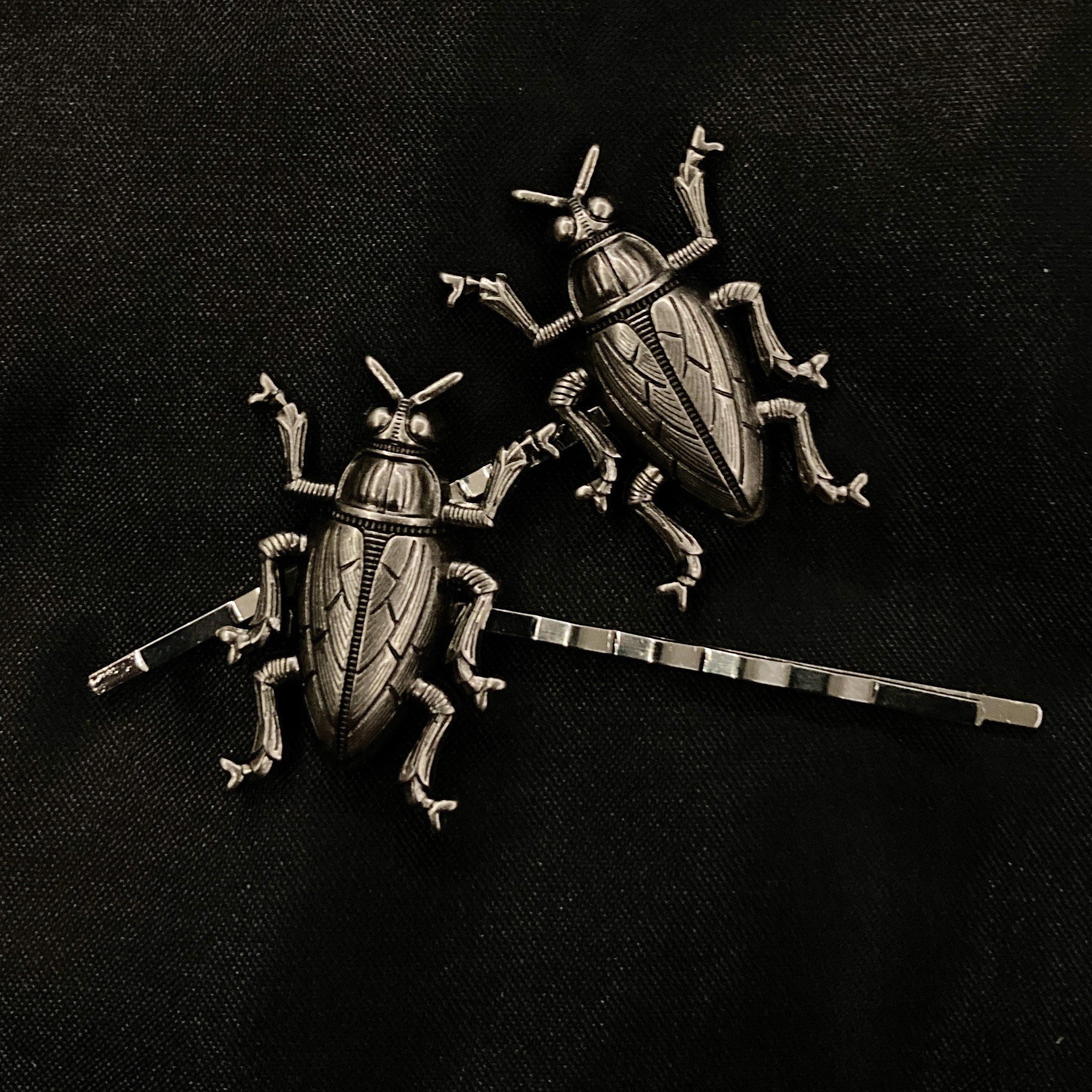 Insect Hair Pins Insect Jewelry Cockroach Hair Pins Fly | Etsy