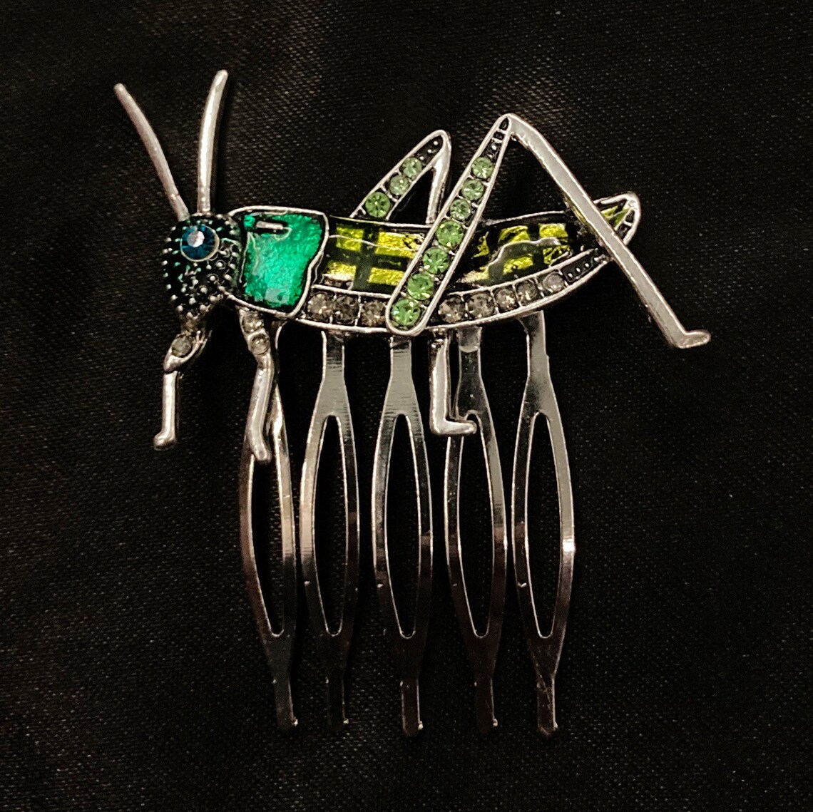 Grasshopper Comb Insect Hair Comb Green Grasshopper - Etsy