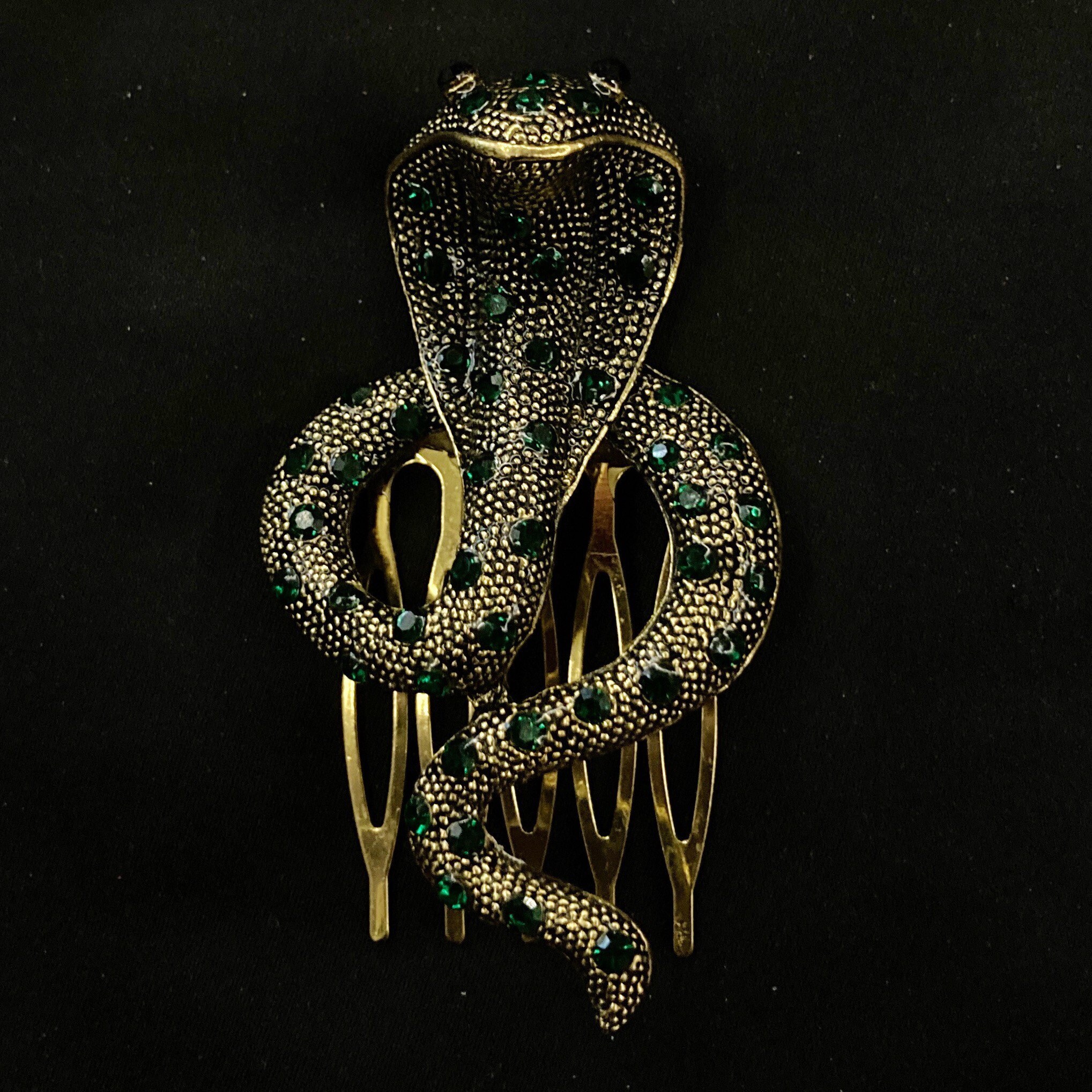 Snake Hair Comb, Silver Snake, Cobra Hair Comb, Snake Jewelry, Serpent ...