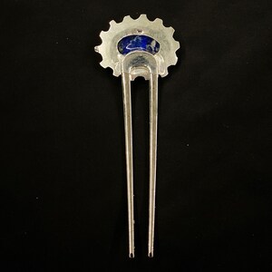 Lapis Lazuli Hair, Lapis Hair Fork, Lapis Lazuli Fork, Blue Stone, Semi ...