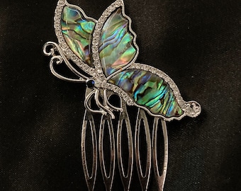 Butterfly Hair Comb | Etsy