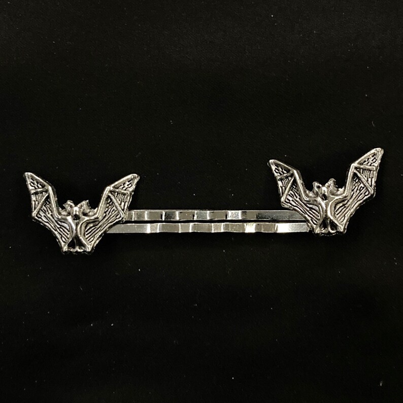 Silver Hair Pins Bat Hair Pins Wing Hair Pin Bat Wing - Etsy