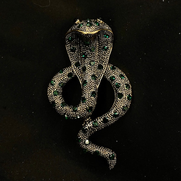 Snake Brooch - Etsy