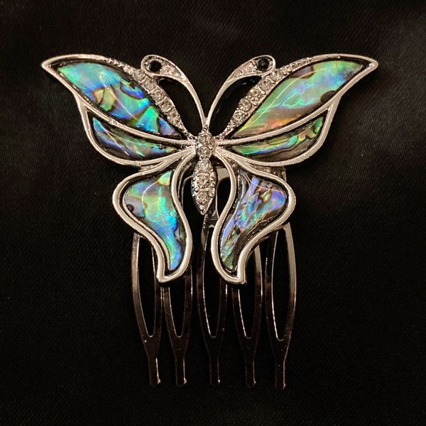 Butterfly Hair Comb - Etsy