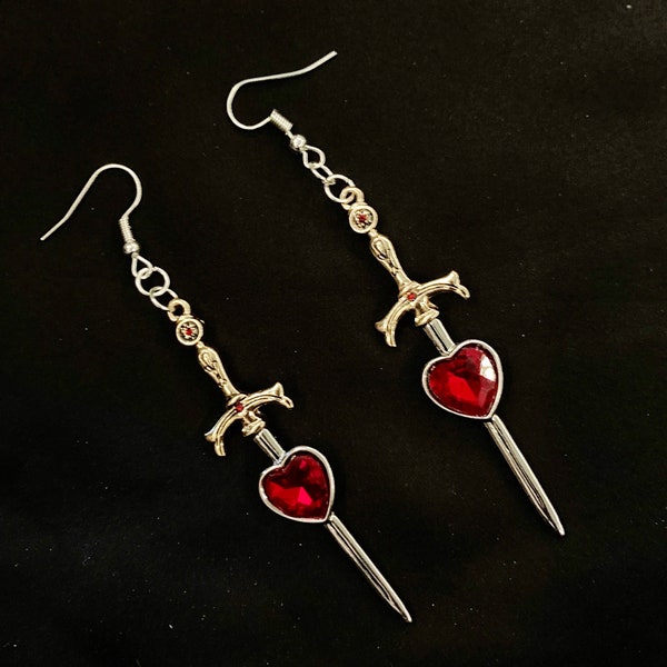 Pierced Heart - Etsy