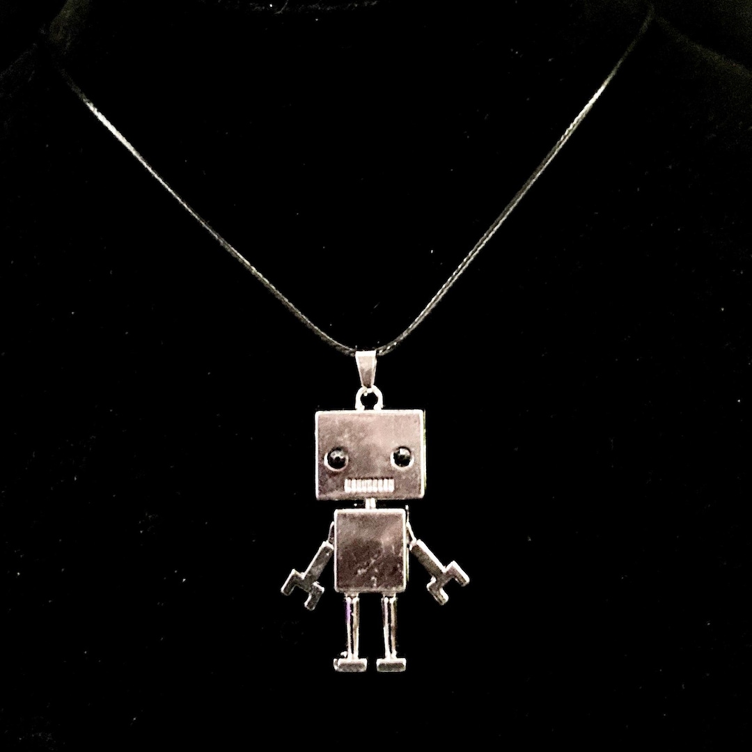 Robot Necklace, Wrench Robot, Robot Jewelry, Articulated Robot ...