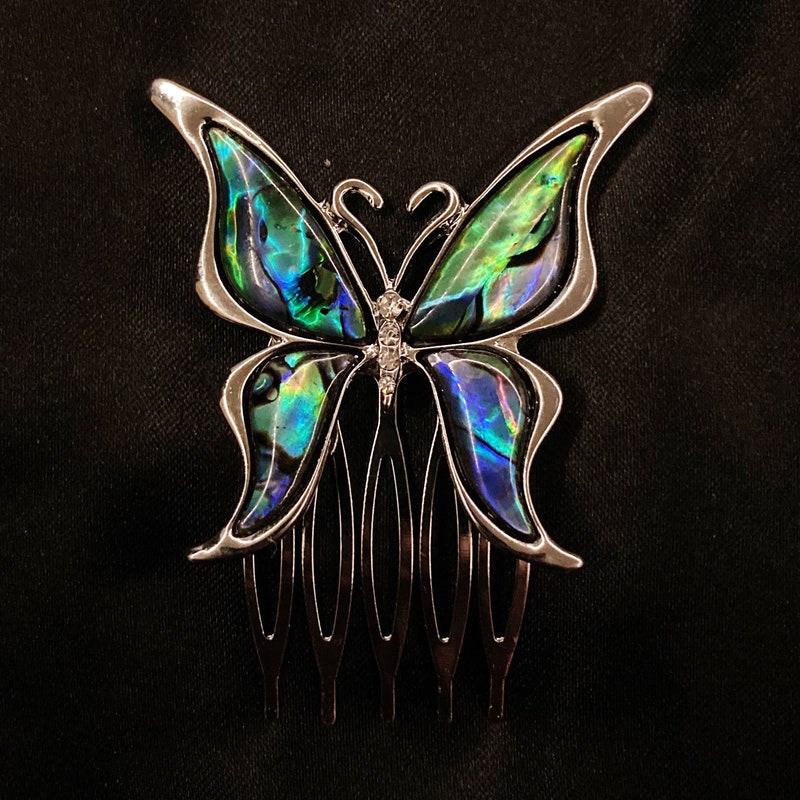 Butterfly Hair Comb - Etsy