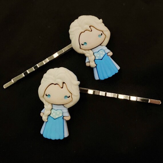Set of Hair a Pins Frozen Elsa Disney Frozen Bobby Pins | Etsy