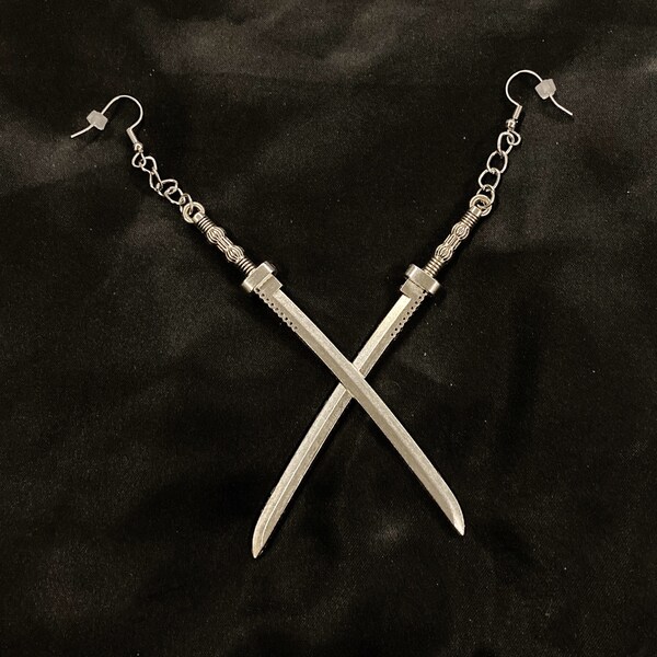 Weapon Earrings - Etsy