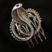 Snake Hair Comb, Silver Snake, Cobra Hair Comb, Snake Jewelry, Serpent ...