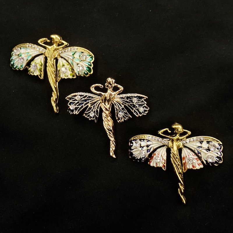 Fairy Brooch - Etsy