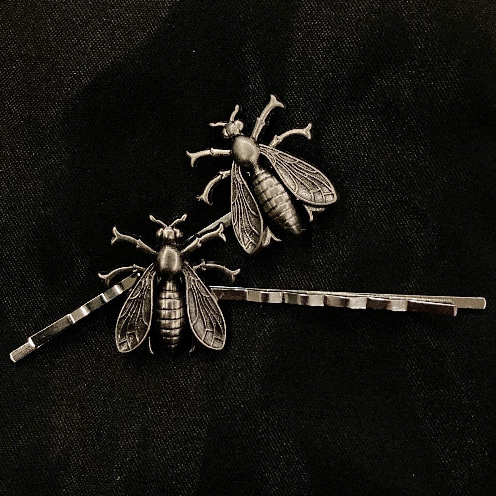 Insect Hair Pins Insect Jewelry Cockroach Hair Pins Fly - Etsy