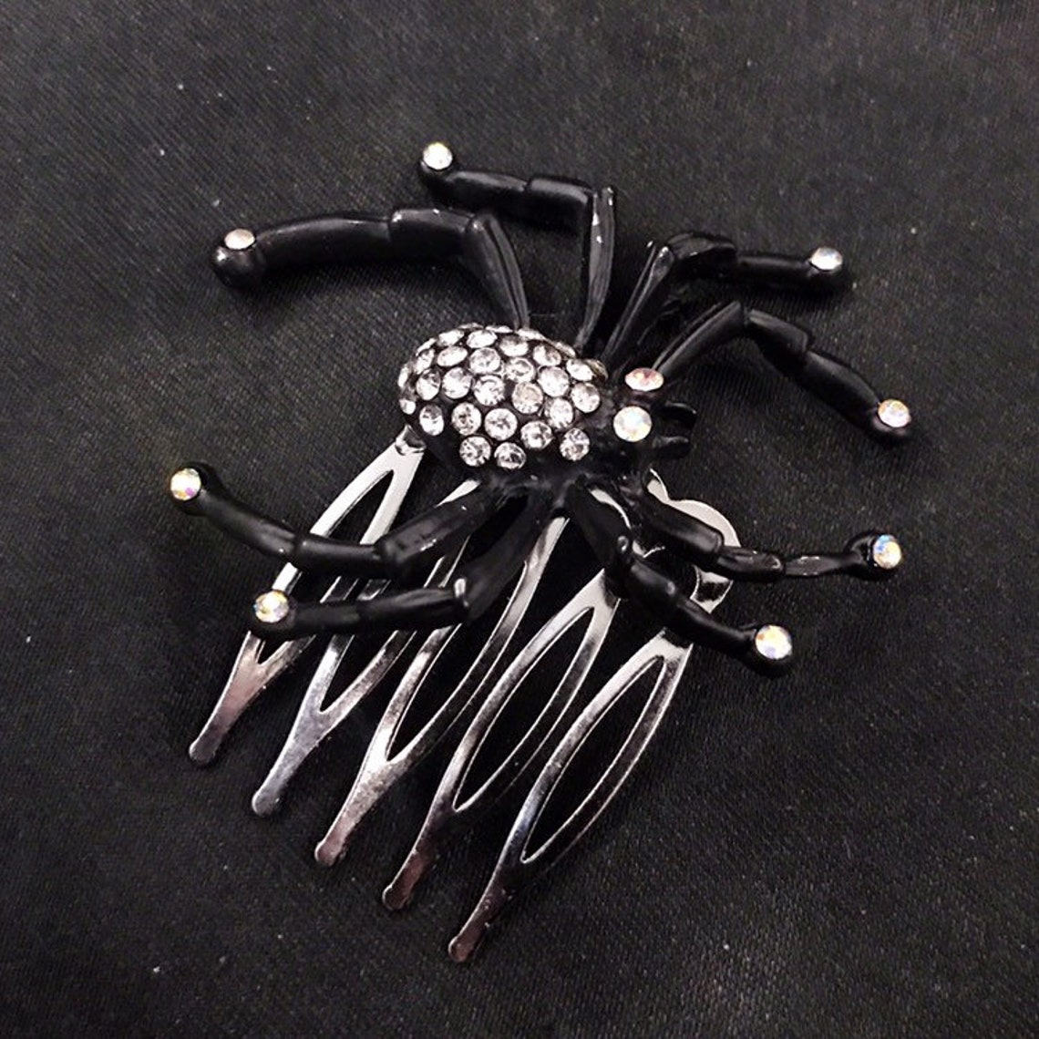 Hair Comb Spider Hair Comb Goth Hair Combs Goth Hair | Etsy