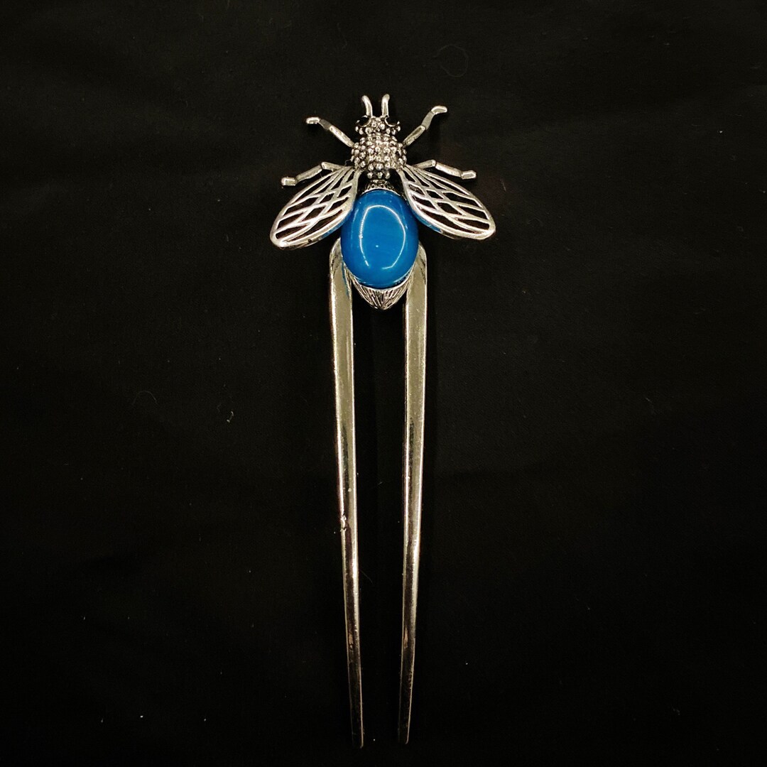 Fly Hair Fork, House Fly Hair Fork, Blue Agate Horsefly, Insect Hair ...