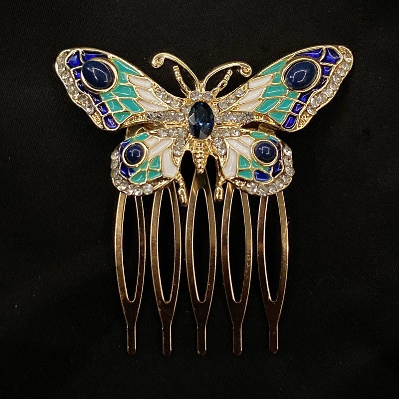 Butterfly Hair Comb - Etsy