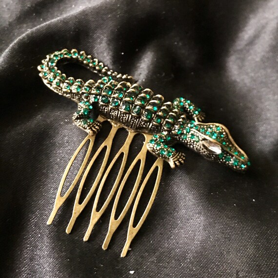 Alligator Hair Comb Crocodile Hair Comb Hair Comb Animal | Etsy