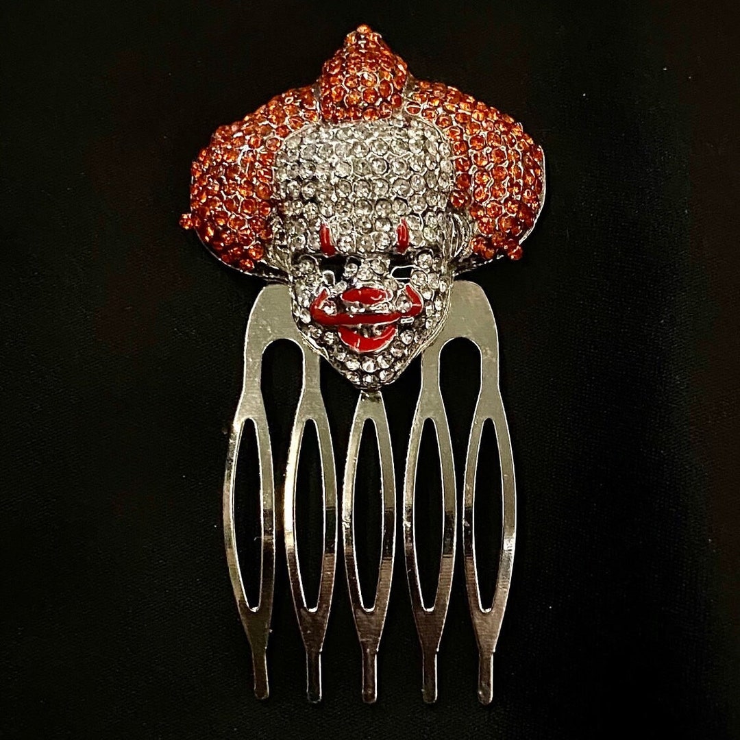 Hair Comb, Pennywise Hair Comb, Clown Hair Comb, Steven Kings It ...