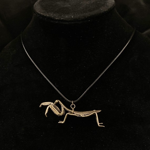 Praying Mantis Mantis Necklace Mantis Pendant Mantis | Etsy